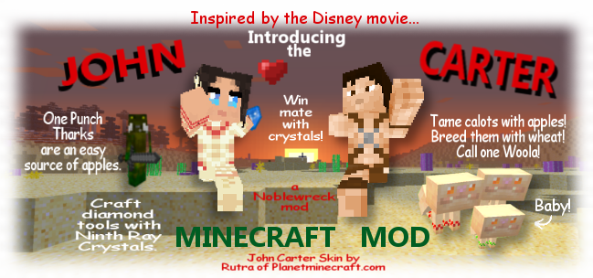 John Carter Mod - Minecraft Mods - Mapping and Modding: Java Edition ...